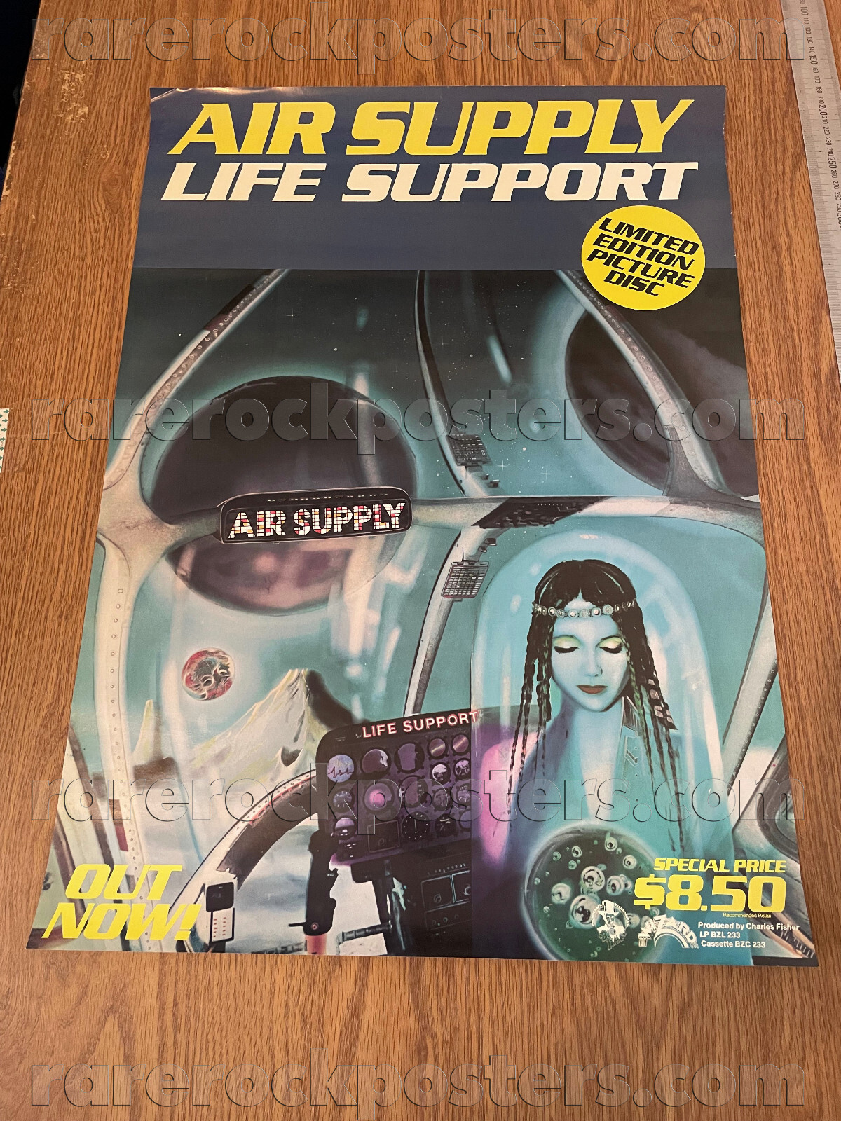 AIR SUPPLY ~ LIFE SUPPORT ~ ORIGINAL 1979 AUSTRALIAN RECORD STORE PROMO ...