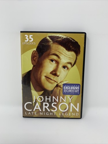 Johnny Carson: Late Night Legend (DVD, 2011, 4-Disc Set) TV Comedy Talk ...