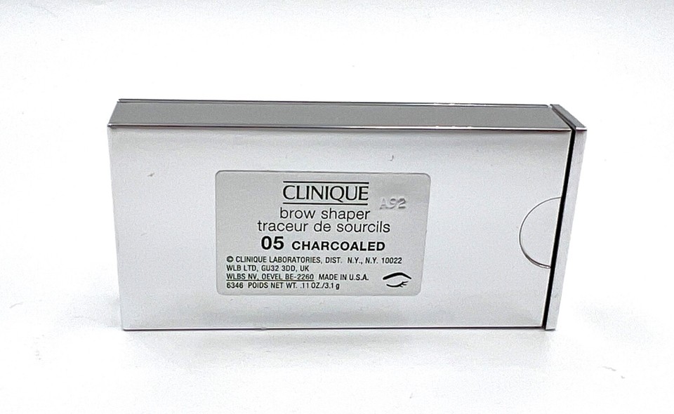 New in Box! Clinique Brow Shaper ~ 05 Charcoaled ~ 0.11 oz / 3.1g | eBay