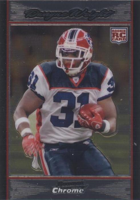 2007 Bowman Chrome - Dwayne Wright #BC99 (RC) for sale online | eBay
