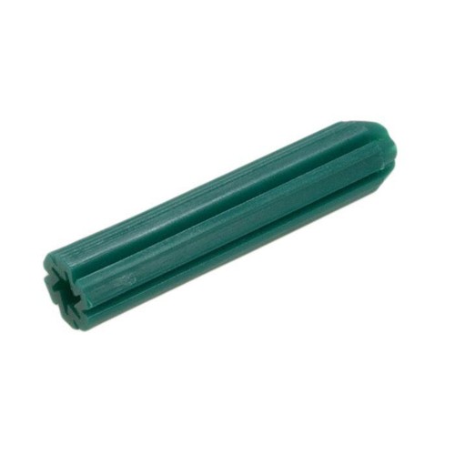 Pack of 700 Green PVC 6.5mm x 30mm Masonry Wall Plug Anchor suit 10-12g ...