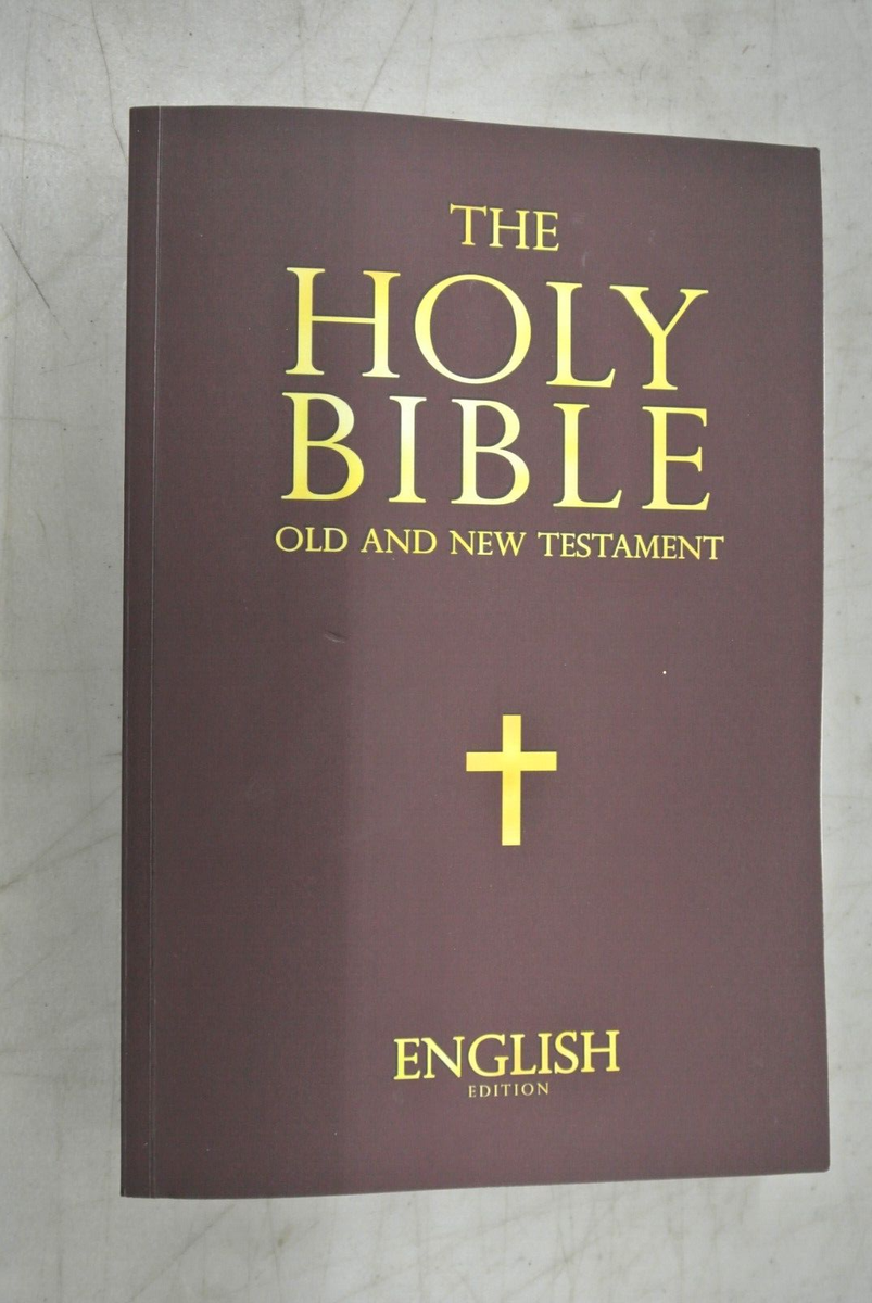 Old Holy Bible THE HOLY BIBLE. Containing The Old And New Testaments:
