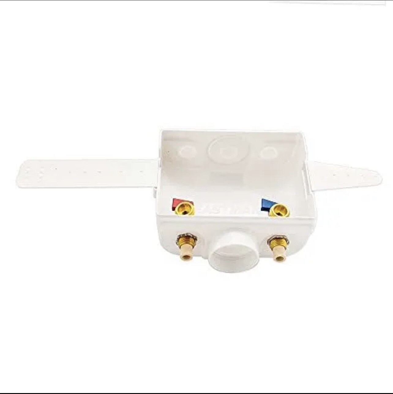 Eastman 60249 CPVC Center Drain Washing Machine Outlet Box Assembly Kit ...