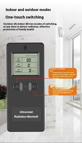 KF-90 Ultraviolet Radiation Detector Ultraviolet UVI Meter Radiometer ...