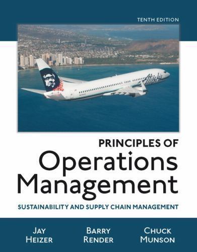 Principles of Operations Management: Sustainability and Supply Chain ...