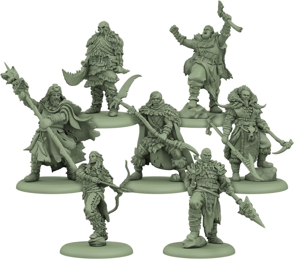 A Song of Ice and Fire Tabletop Miniatures Free Folk Heroes I Box Set ...