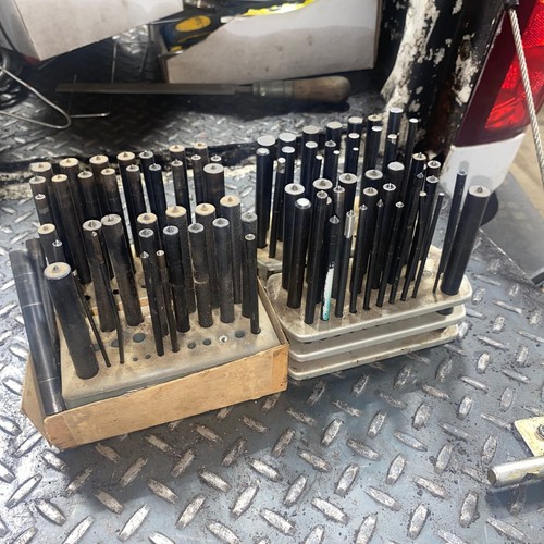 88 pc Center Transfer Punches Set Machinists Tool Punch Stand | eBay