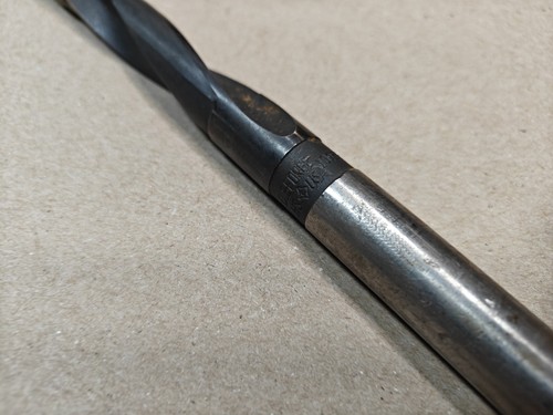 Cle-Force Drill Bit 21/32" Dia, 5/8” shank Dia, 118 0, High Speed, USA ...