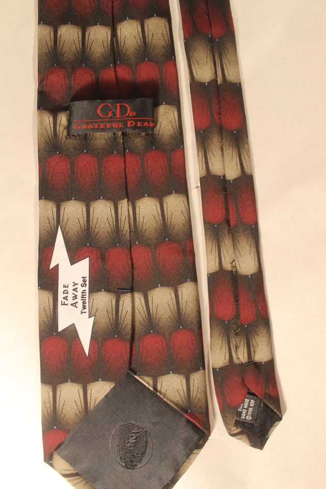 Grateful Dead Fade Away Silk Necktie Red | eBay