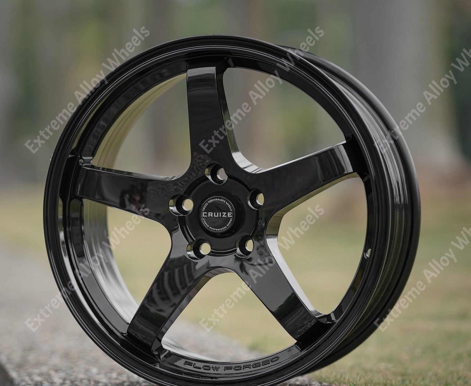 18" Black GTR Alloy Wheels Fit Audi 80 90 100 Alfa Romeo Berlina Spyder ...