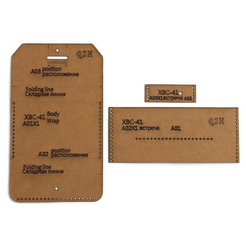 Cardboard Business Card Holder Template