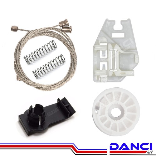 BMW E46 320 325 328 330 Rear Driver Side Window Regulator Repair Kit ...