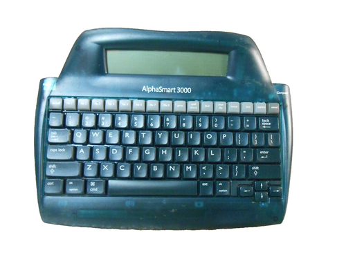 AlphaSmart 3000 Portable Keyboard/Text Editor for Mac & PC. | eBay