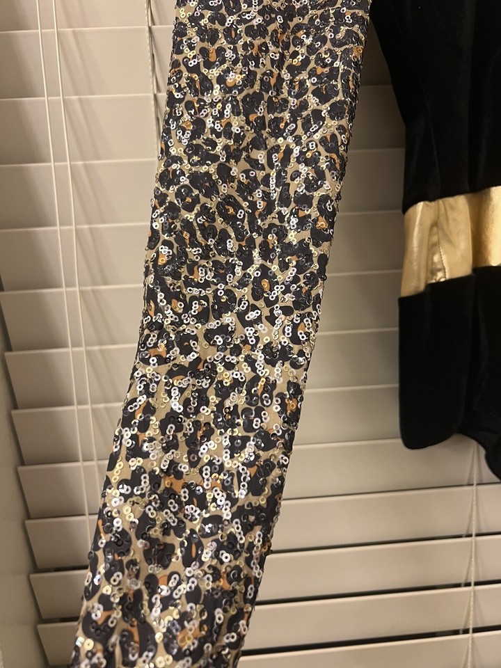 Art Stone Dance Costume Child Medium Animal Print Cheetah Unitard ...