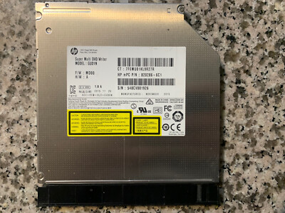 OEM HP Laptop DVD +/-RW Drive P/N GUD1N Super Multi DVD Writer ...