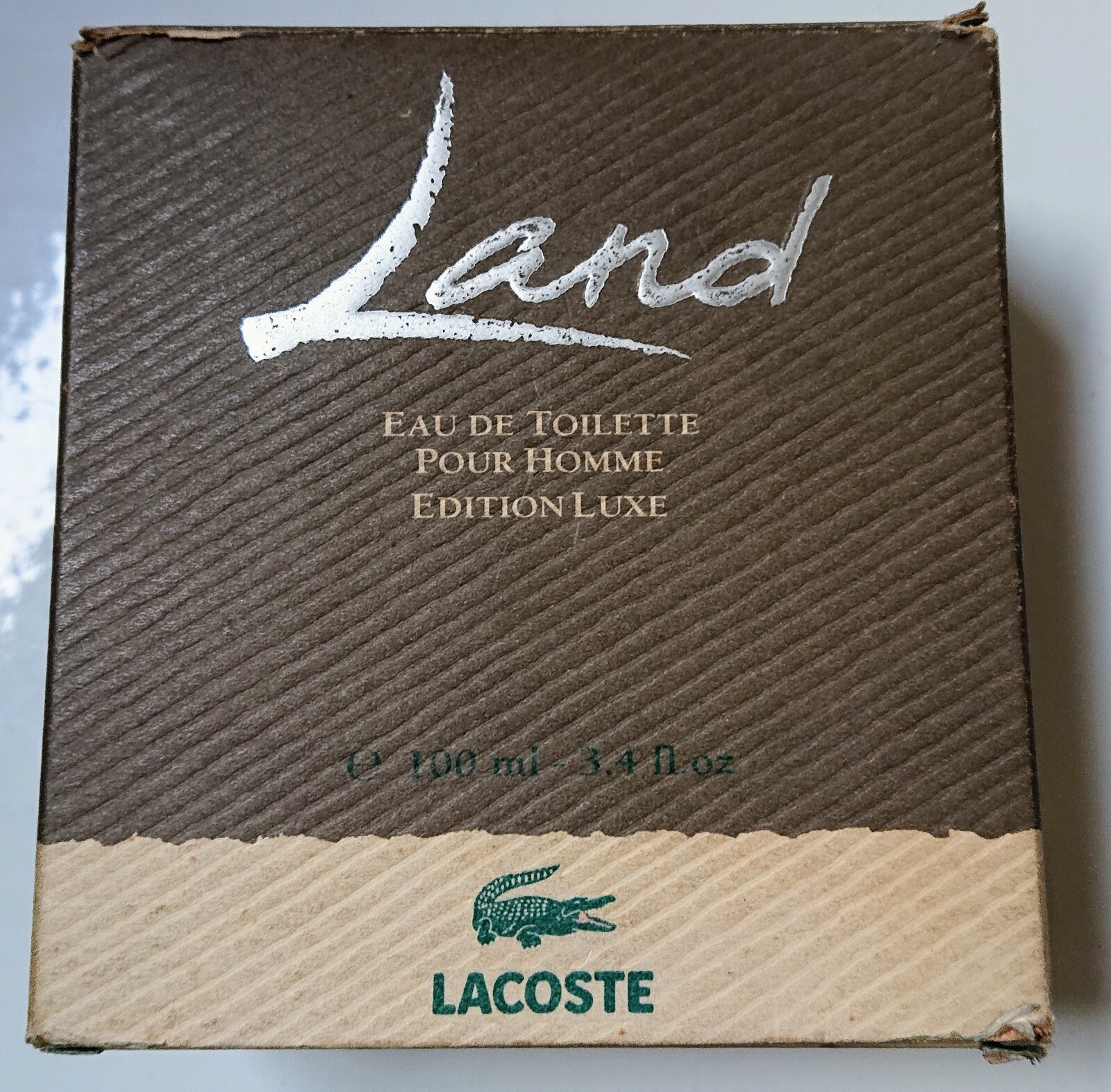 Lacoste Land LUXE EDITION Eau De Toilette For Men 100ml 3.4 fl oz ...