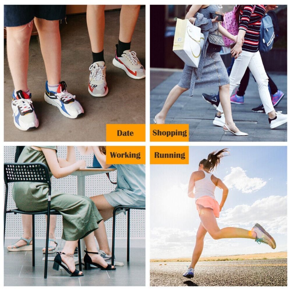 2 Pairs O/X Type Legs Corrective Shoe Inserts Heel Wedge Men Women | eBay