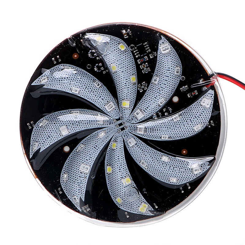 Motorcycle Atmosphere Lamp 8.5cm Windmill Flash Lamp Fire Wheel LED ...