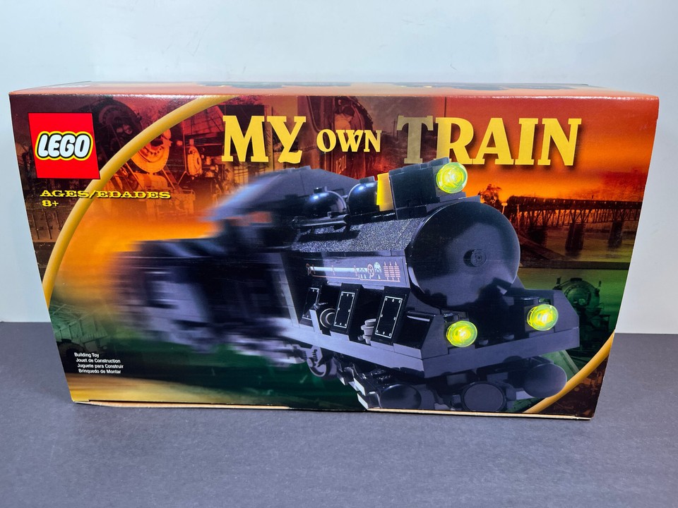 LEGO My Own Train 3740 3743 Locomotive Engine Tender Set NEW SEALED | eBay