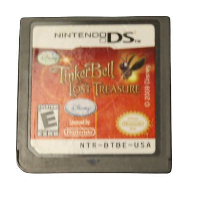 Disney Tinker Bell Tinkerbell Lost Treasure Nintendo DS Disc/Cartridge ...