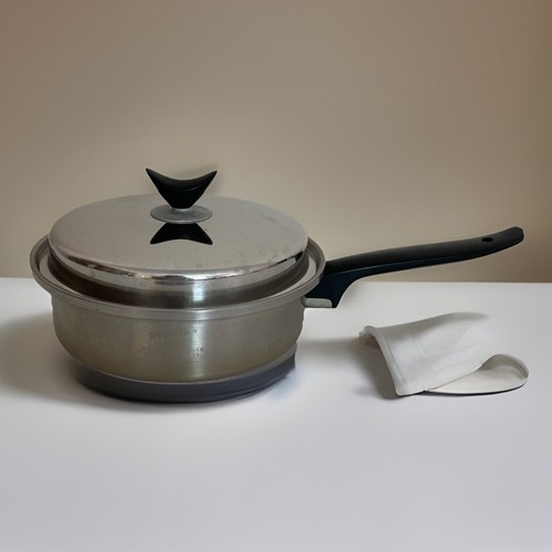 Wonder Ware Cookware 1 1/2 Quart Saucepan w/ Lid Thermium Stainless ...