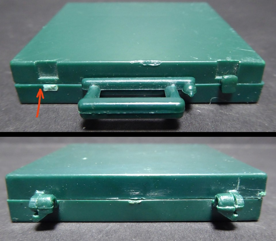 Vintage 1970's Adventure Team Secret Agent ~ Empty Briefcase ~ GI Joe ...