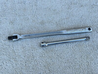 Craftsman 3/8" Breaker Bar 44363 V Series 10” Extension 6” Lot Of 2 ...