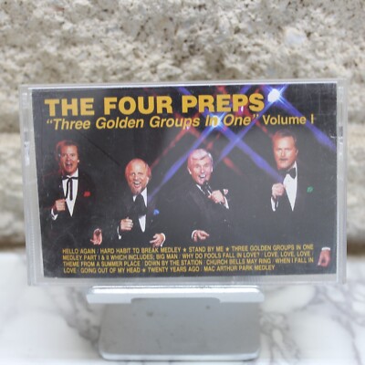The Four Preps Three Golden Groups in One Volume 1 Cassette Album Tape ...