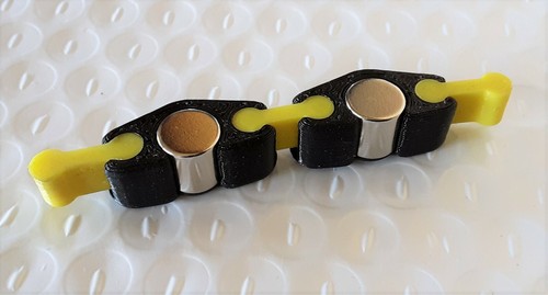 2 x MAGNET INSERTS for Penile Erectile Device SixShooter Male Zinger ...