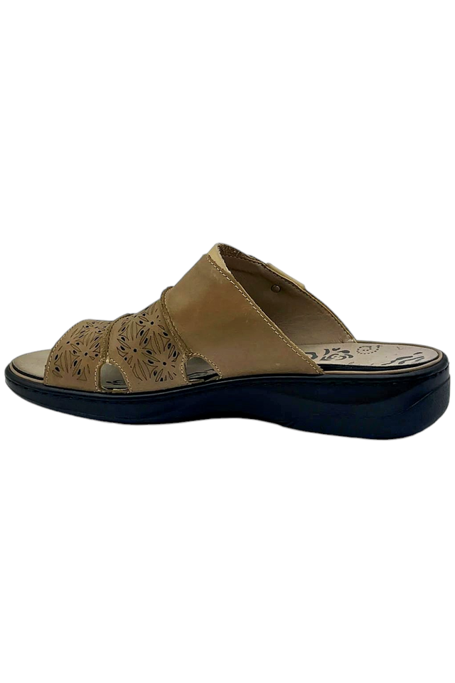 Propet Gertie Cut-Outs Slide Sandals Beige | eBay