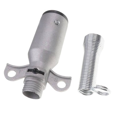 Metal 7Way Plug Semi Trailer Light Connector Round Split Pin Receptacle ...