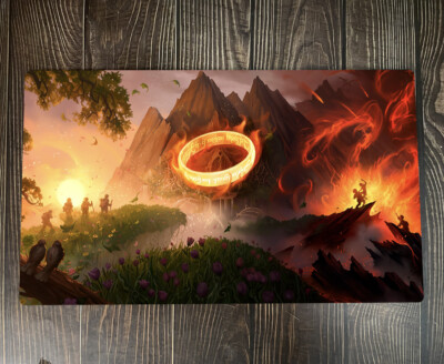 Lord Rings MTG Playmat Trading Card Game Mat TCG CCG Table Mouse Pad ...