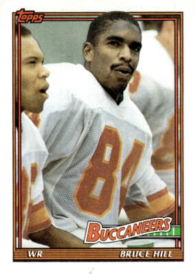 1991 Topps #485 Bruce Hill | eBay