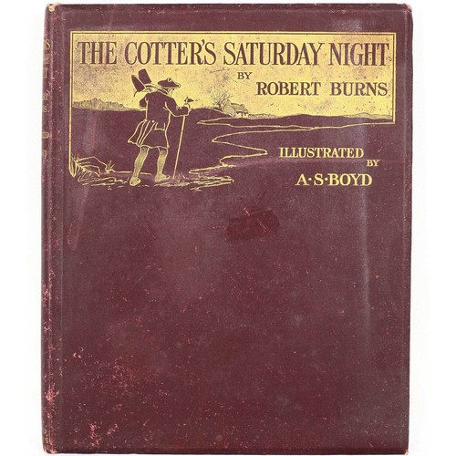 1905 Antique Book The Cotter's Saturday Night Robert Burns A S Boyd Illustrator | eBay