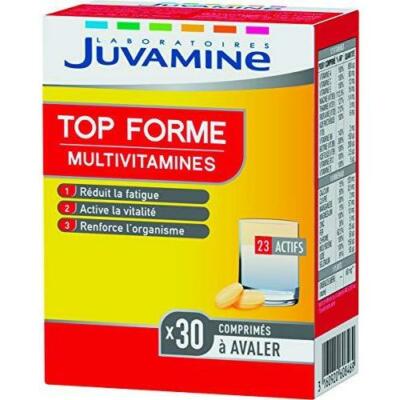 JUVAMINE - TOP FORME MULTIVITAMINES, 30 comprimés à avaler | eBay