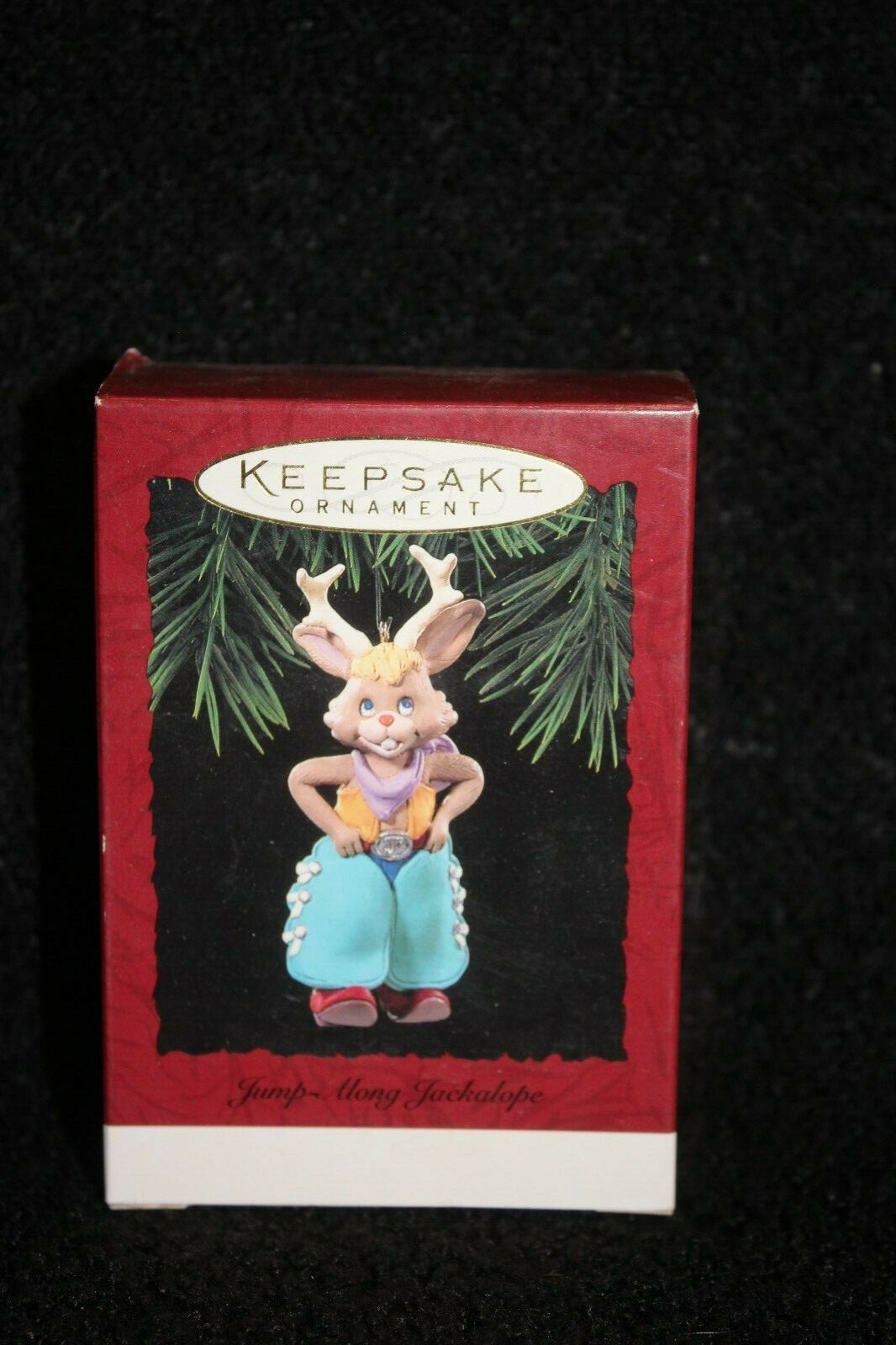 1994 Hallmark Keepsake Christmas Ornament Jump-Along Jackalope ...