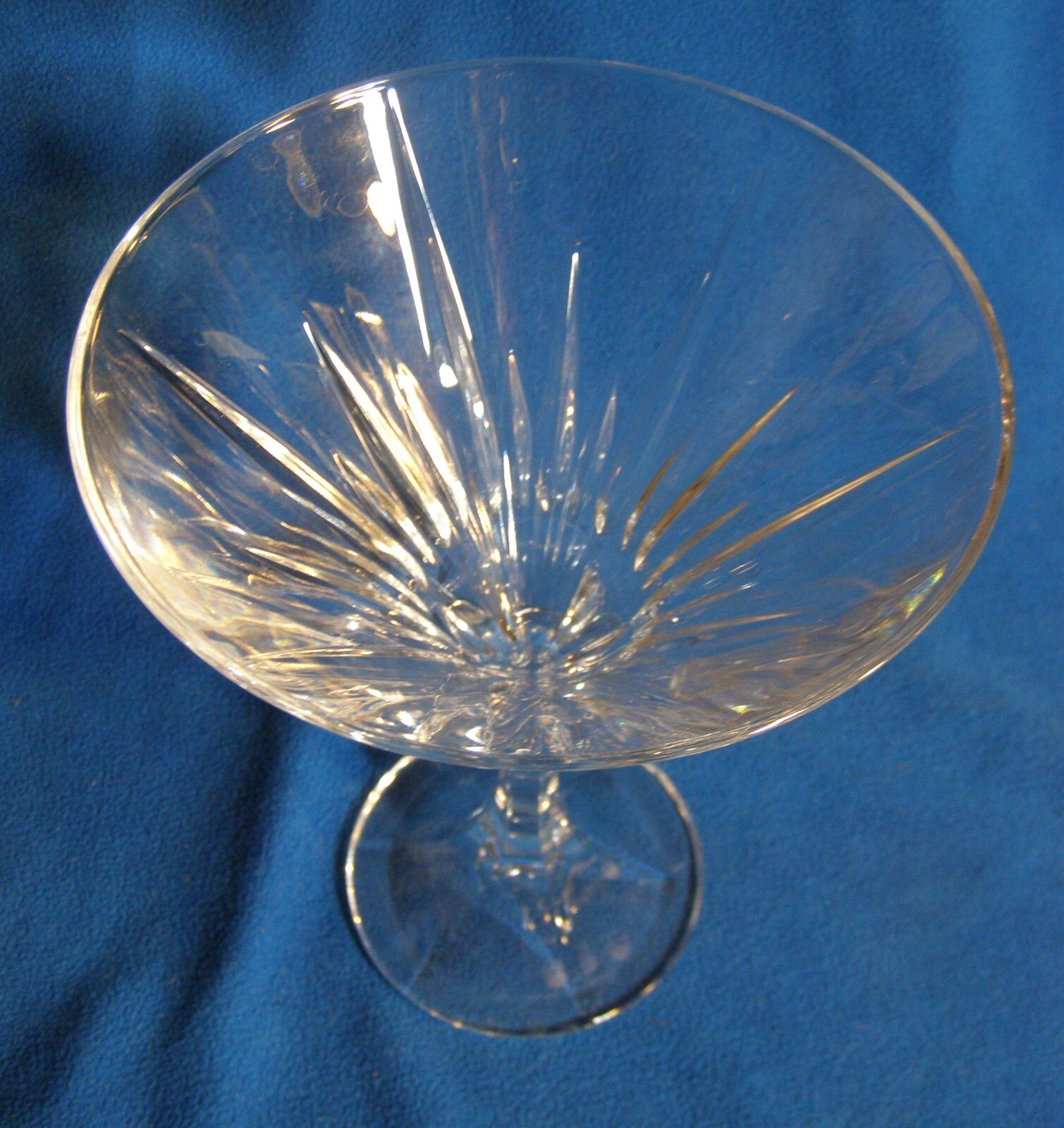 Godinger Crystal Ingrid Pattern Martini Glass 6 3/4" Tall | eBay