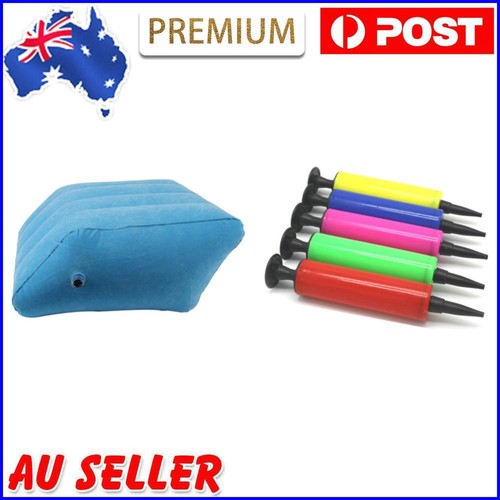 Inflatable Leg Pillow Portable Knee Foot Rest Cushion for Home Office ...