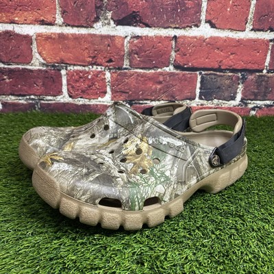 Crocs Off-Road Sport Camouflage Realtree Clogs Adjustable Strap Men’s ...