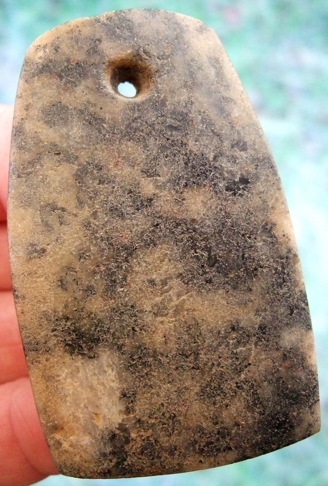 Super Fine Colorful Ohio Quartz Hopewell Trapezoidal Pendant with COA ...