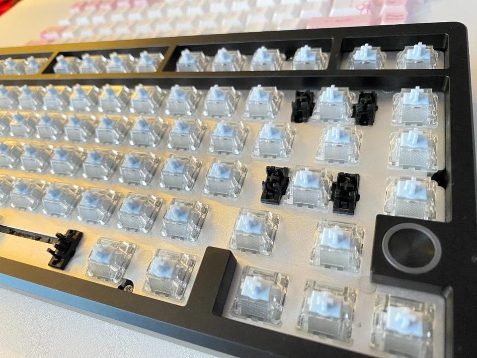Everglide Su75 Sakura Pink Mechanical Keyboard Youth Edition Hot ...