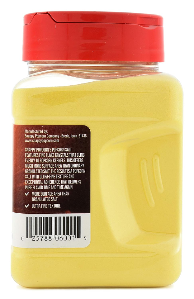 Snappy Buttery Flavored Theater Popcorn Salt, 19 Ounce | eBay
