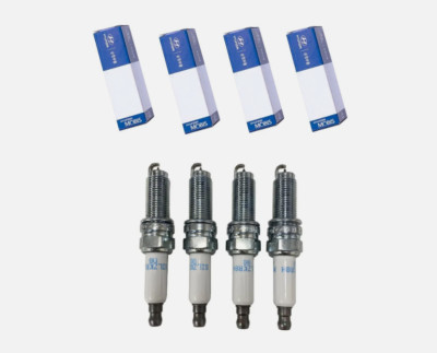 OEM 1885709085 4Pcs=1Set Spark Plug Hyundai Genesis G70 Kia Stinger ⭐ ...