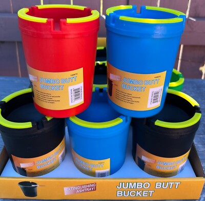 Jumbo Butt Bucket Ashtray Cigarette Extinguishing Car Cup Ash Holder ...