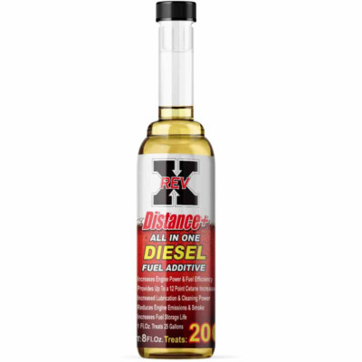 REV-X Distance + Fuel Additive/Treatment For Diesel Trucks 8oz Bottle ...