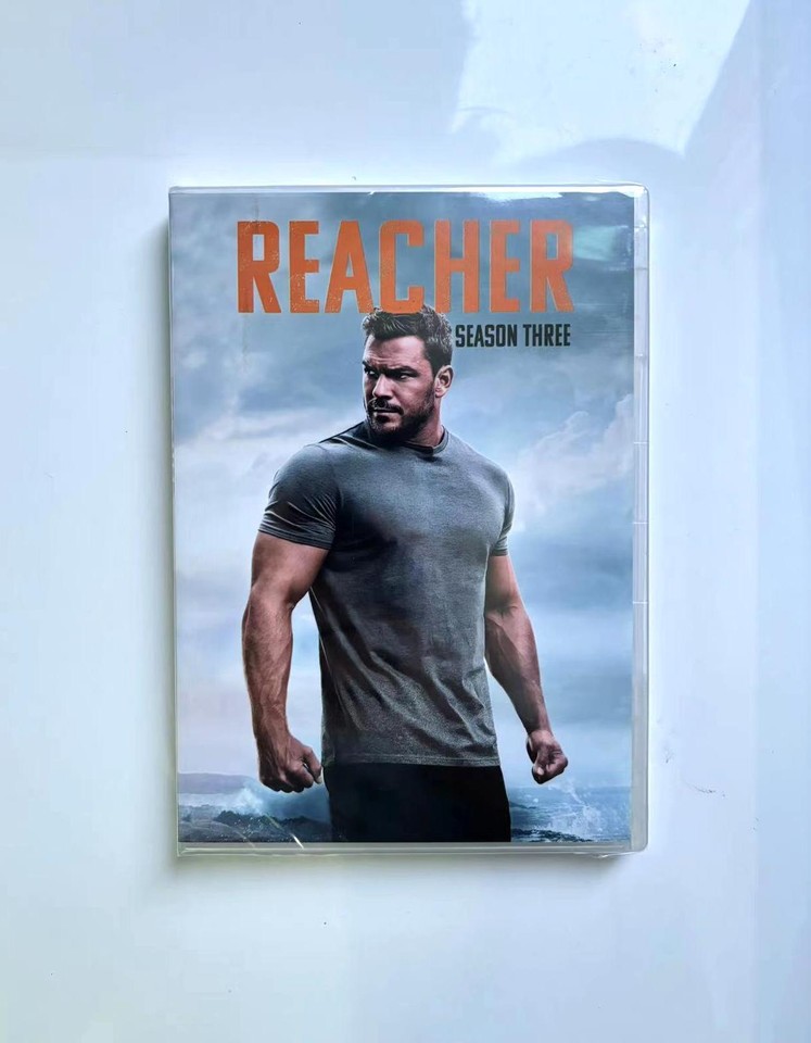 Reacher Season 3‎ (DVD 2025)：Movie TV Film New Box Set Free Delivery ...