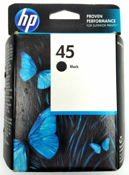 HP 51645A 45 Ink Printer Cartridge - Black for sale online | eBay
