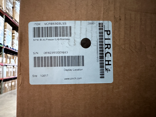 Viking VCFB5303LSS 5 series All Freezer Left Hinge for sale online | eBay
