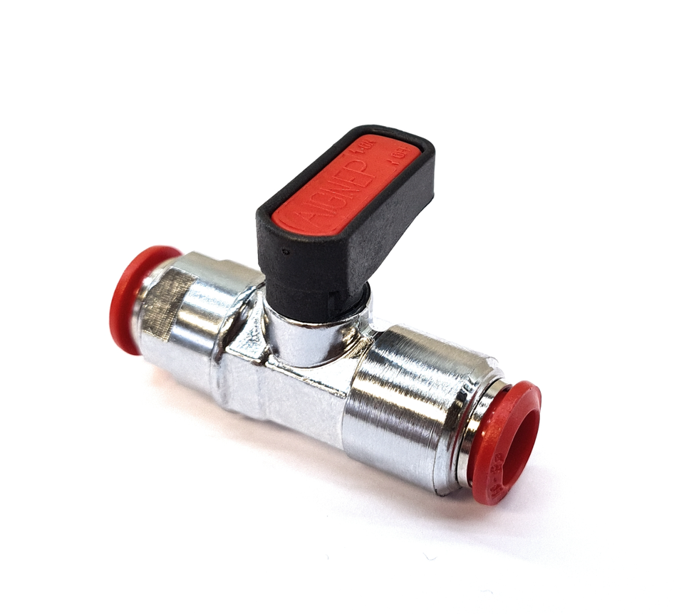 WFP Water fed pole stop tap valve for window cleaning to fit 8mm tube ...