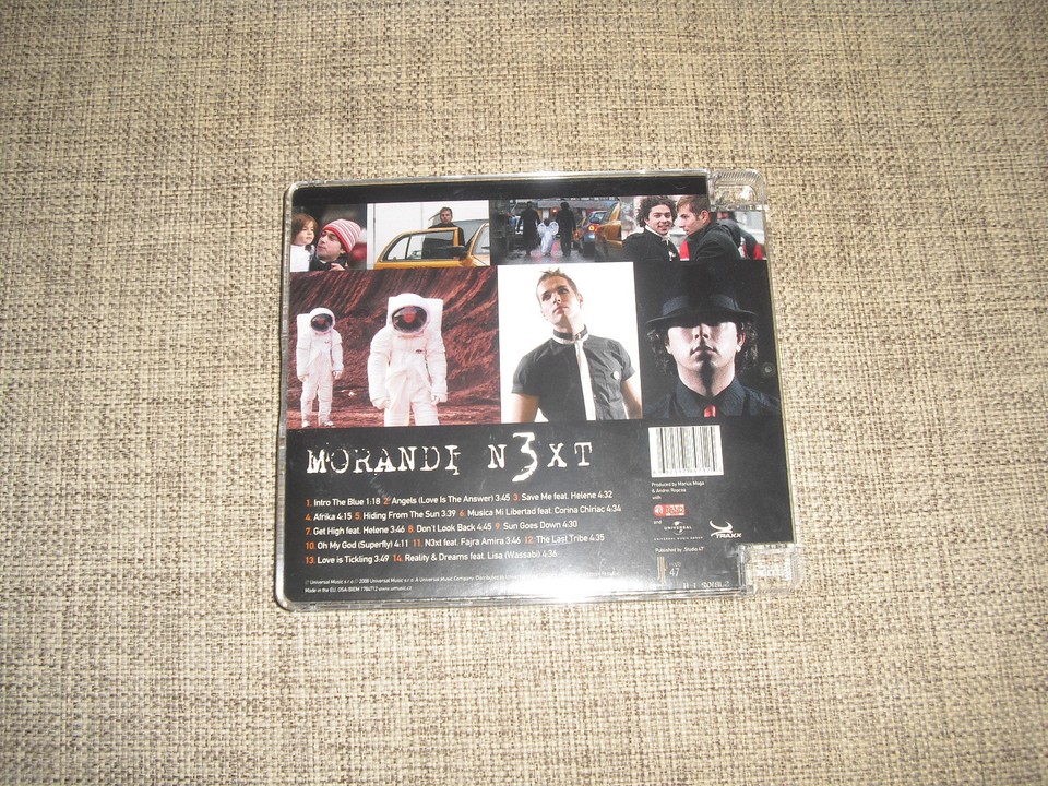 MORANDI - NEXT / N3XT - 14 TRACK LIMITED EU SPECIAL EDITION ALBUM ...